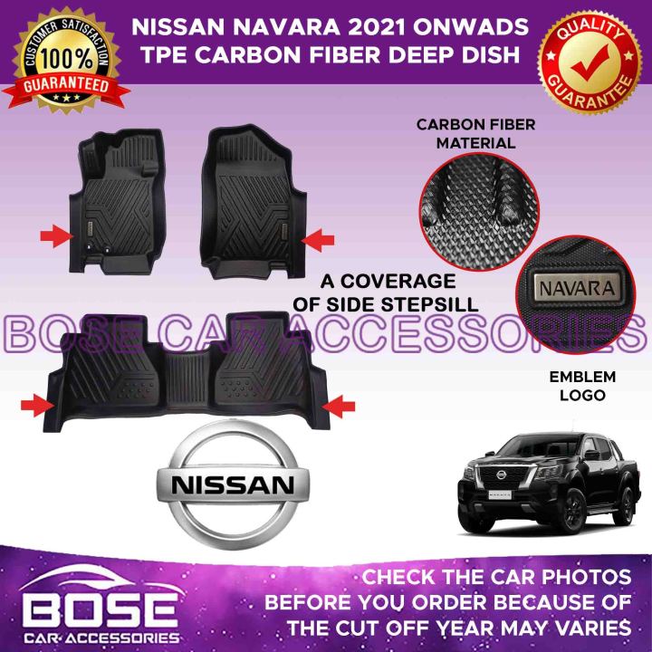 TPE / 5D Car Deep Dish Matting for Nissan Navara NP300 VL EL Calibre ...