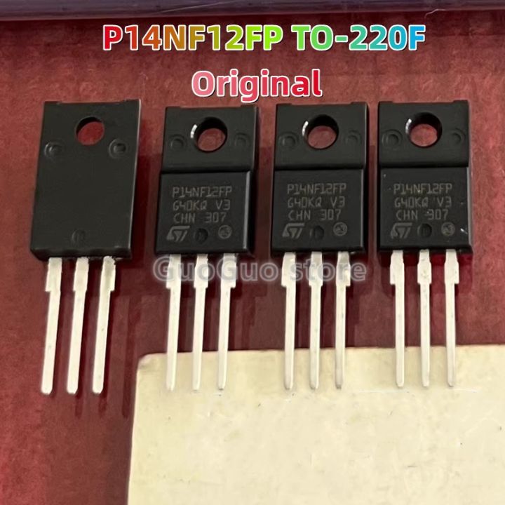 5pcs Original P14NF12FP TO-220F STP14NF12FP TO220F 14A/120V N-Channel ...