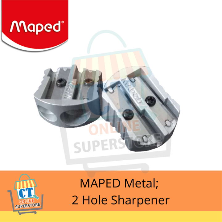 MAPED Metal Two-Hole Sharpener | Sold per pc | Lazada PH