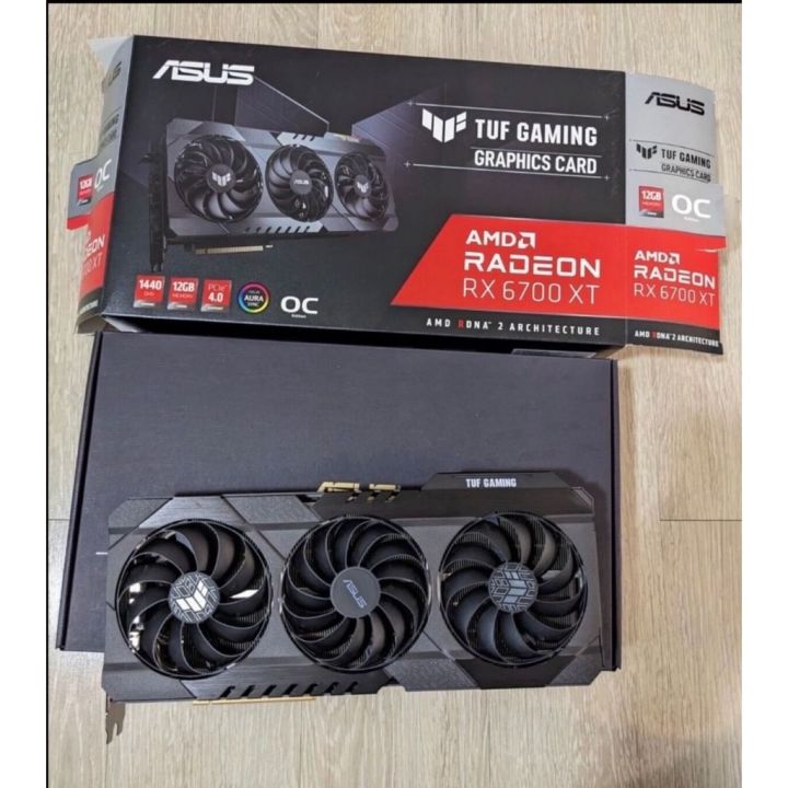 new ASUS TUF GAMING AMD Radeon RX 6700 XT OC Graphics Card 12 GB GDDR6 ...
