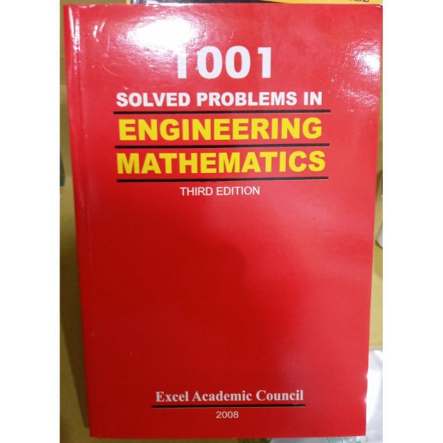 1001 SOLVED PROBLEMS IN ENGINEERING MATHEMATICS | Lazada PH 1001 SOLVED PROBLEMS IN ENGINEERING MATHEMATICS | Lazada PH