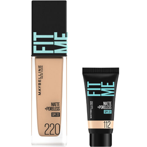 [PRE-ORDER] Maybelline Fit Me Foundation Leno 30ml + Mini Foundation ...