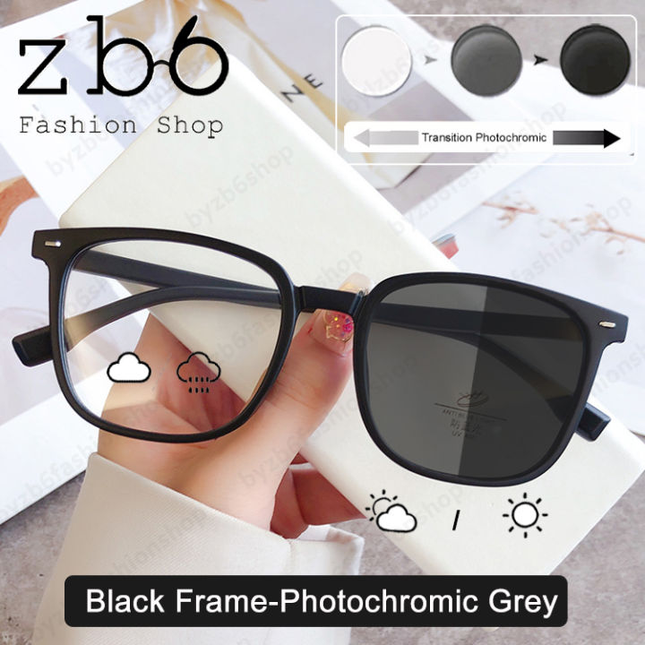 NEW Photochromic Anti Blue Light Glasses Chameleon Grey/Tea/Blue UV ...