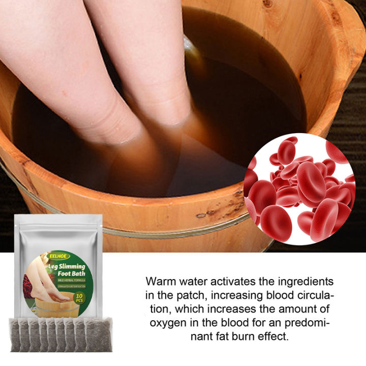【Shanglife】 10cs/Pack Ginger Foot Soak,Foot Soak Pack Ginger Foot Bath ...