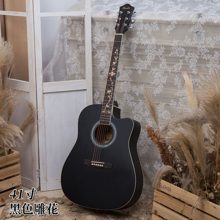 Yamaha 41-inch single-board folk guitar 38-inch beginner male and ...