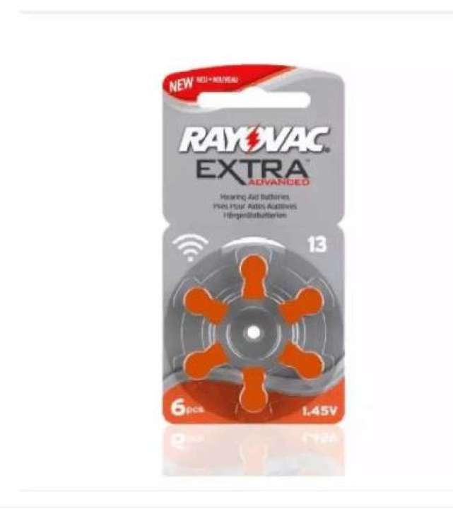 Rayovac Extra Advanced Hearing Aid Batteries 13 (PR48) | Lazada PH