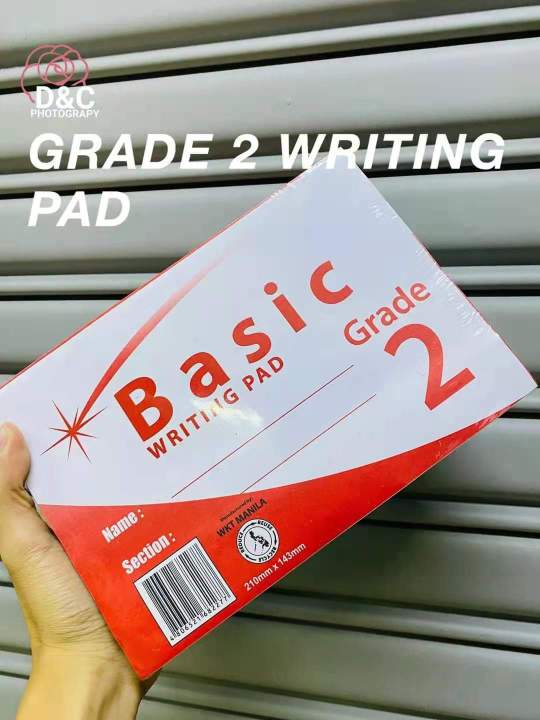 Basic Writing Pad Paper Crosswise Grade 1-4 10 Pads | Lazada PH