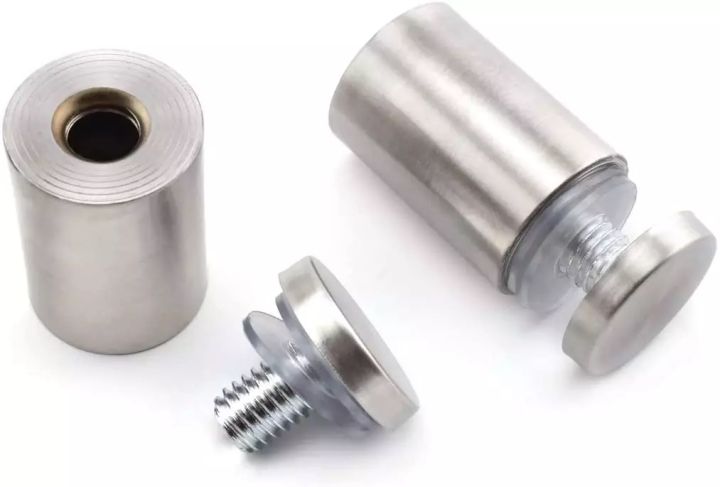 10PCS Stainless Standoff Bolt Mount Sign Acrylic Signage Display Tox ...