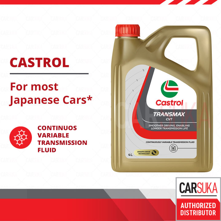 Castrol TRANSMAX CVT Fluids (4L) | Lazada