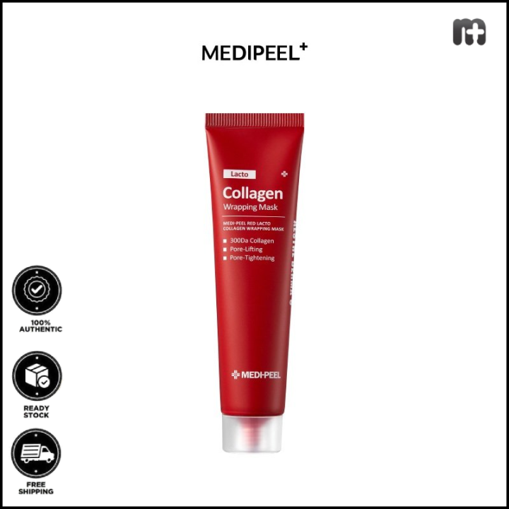 Medipeel Pore Shrinking Red Lacto Collagen Wrapping Mask 70ml | Lazada