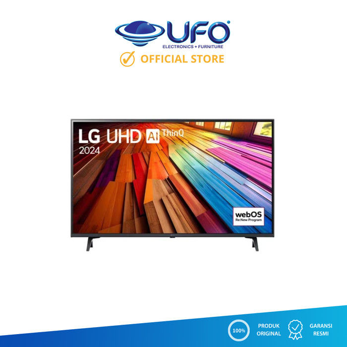 LG 43UT8050PSB LED 4K UHD SMART TV 43 INCH | Lazada Indonesia
