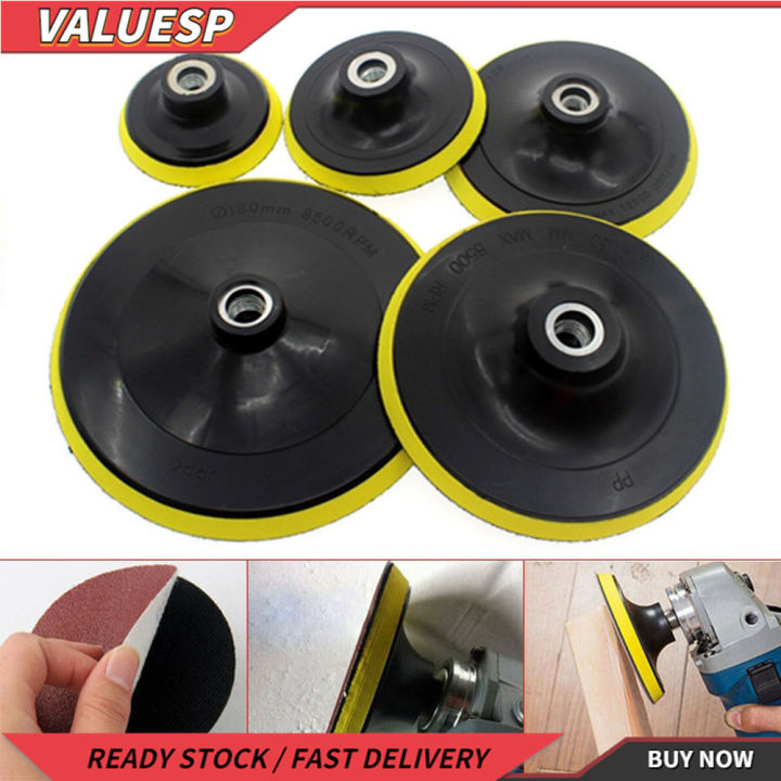 Backing Plate Polishing Buffing Pad Disc For Sander Angle Grinder M10 ...