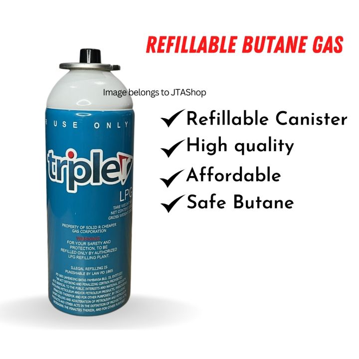 Tripler Butane Gas Refillable Butane Gas Sold Per Piece | Lazada PH