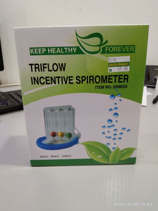 Triflow Incentive Spirometer Lung Exerciser | Lazada