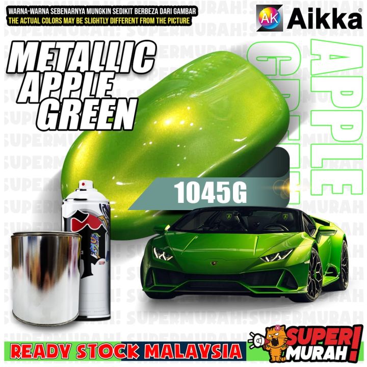 Supreme Metallic Aikka 【Apple Green 1045G】 High Quality Colour Kereta ...
