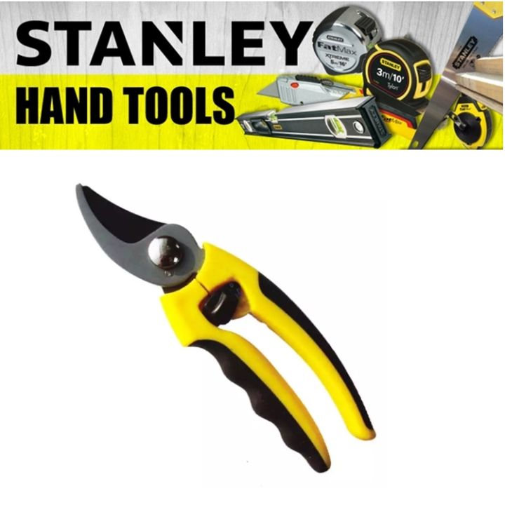 STANLEY PRUNING SHEARS 200 METER 8 INCH ANVIL BYPASS | Lazada