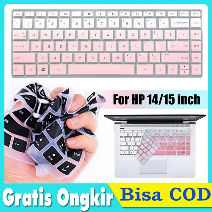 Cover Pelindung Keyboard Laptop Protector Hp 14S 15S Pavilion 14/15.6 ...
