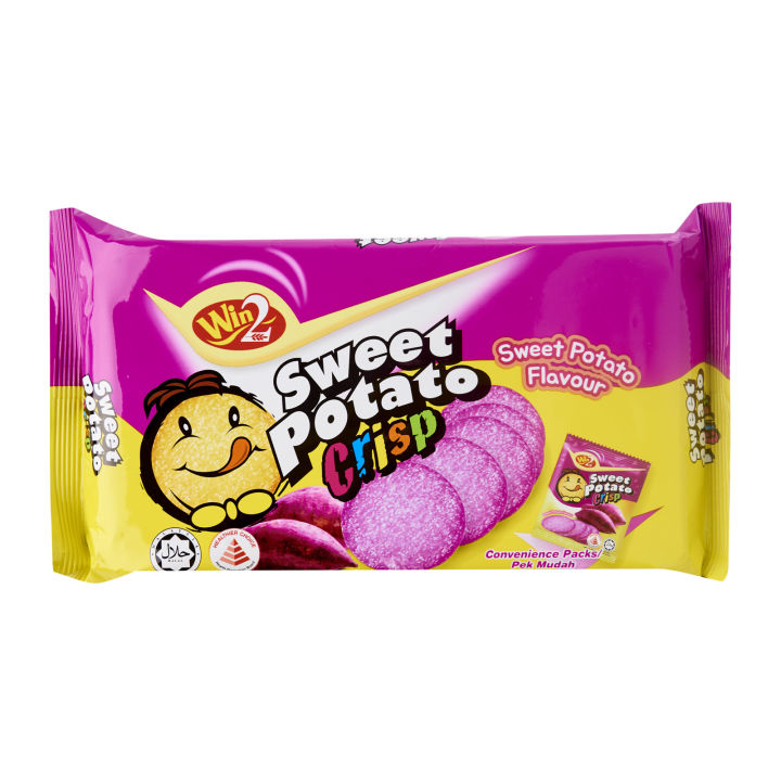 Win2 Potato Crisp Cracker Sweet Potato Flavour 120G | Lazada Singapore