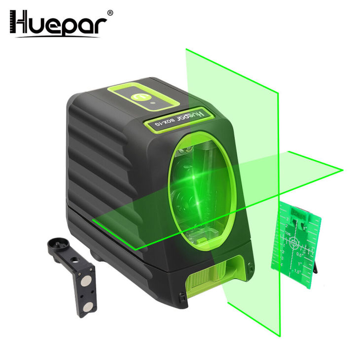 Huepar Laser Level Self-leveling Vertical & Horizontal Lasers Green Red Beam Cross Line 150 ...