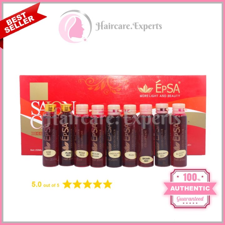 NEW Epsa Liquid Cellophane Hair Color Lotion With Deep Care System by ...