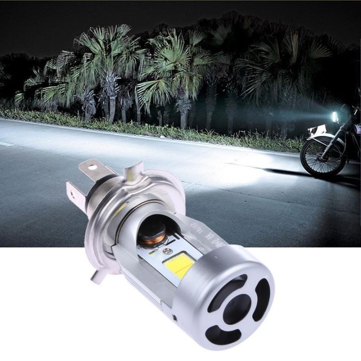H4 Led Motorcycle Headlight H4 Led Moto Hs1 Led Motorbike Bulbs Light 12V - 80V | Lazada