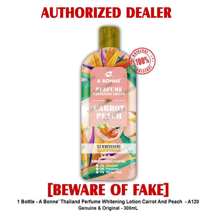 Abonne Perfume Whitening Lotion Carrot and Peach 300ml Abonne' A Bonne ...