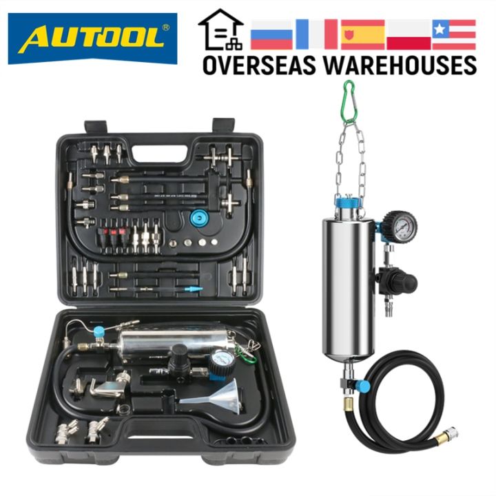 AUTOOL C100 Car Fuel Injector Cleaning Machine Cleaner Tester Universal ...