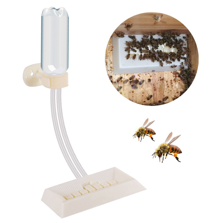 Bee Automatic Syrup Feeder Entrance Feeder Bees Drinking Honey ...