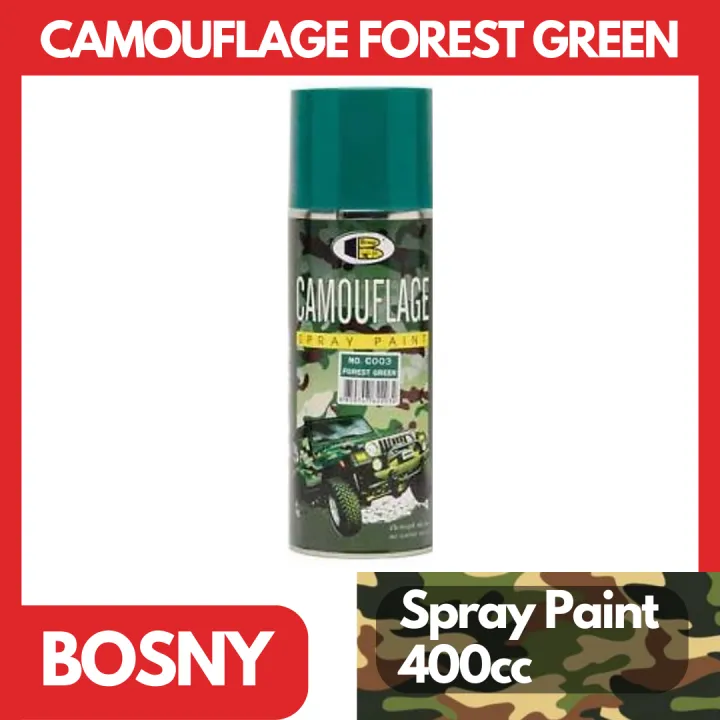 Bosny Forest Green - Matte Spray Paint 400cc | Lazada PH