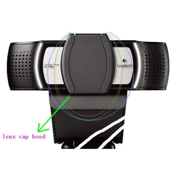 Privacy Shutter Protects Lens Cap Hood Cover for Webcam Logitech Pro Webcam C920 C930e C922 ...