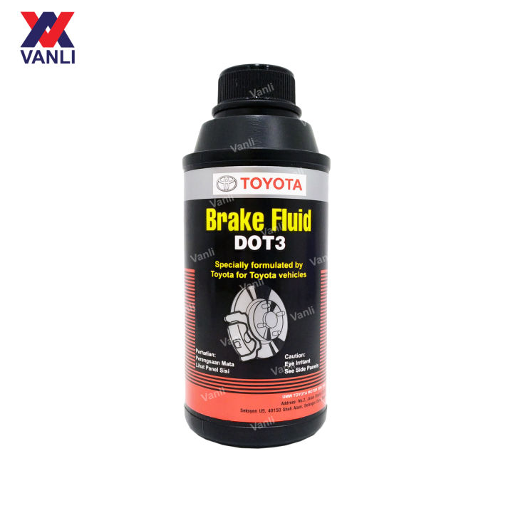 Toyota Brake Fluid DOT3 330ML ( Dark Red Colour ) - 08823-80230 | Lazada
