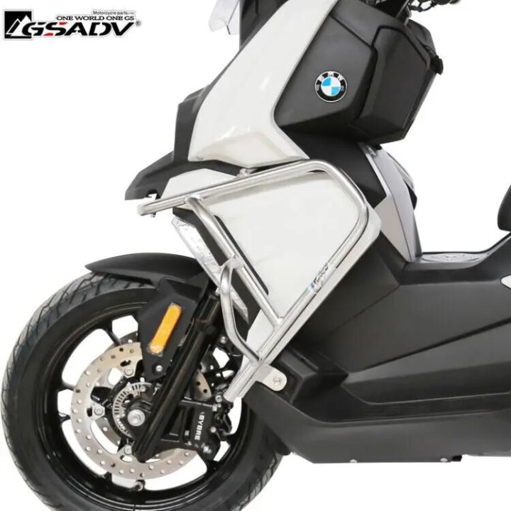 For BMW C400GT Motorcycle Crash Bar Bumper Guard Protection Steel Crash ...