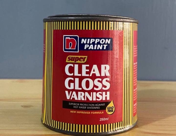 Nippon Paint Super Clear Gloss Varnish | Lazada PH