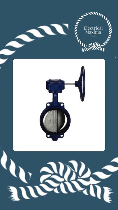 Butterfly Valve 8inci DN200 Besi EPDM D71X-16 Katup Kupu-Kupu | Lazada Indonesia