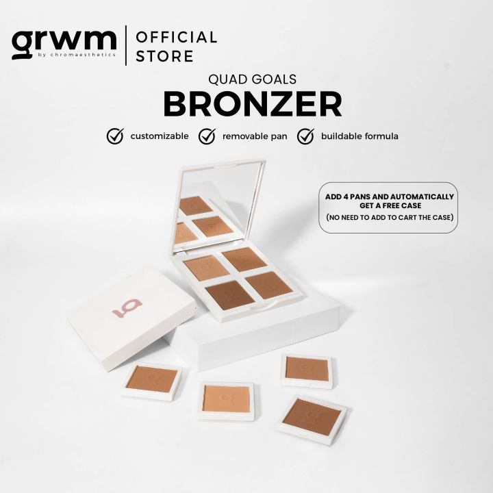 GRWM Cosmetics Quad Goals - Bronzer | Lazada PH