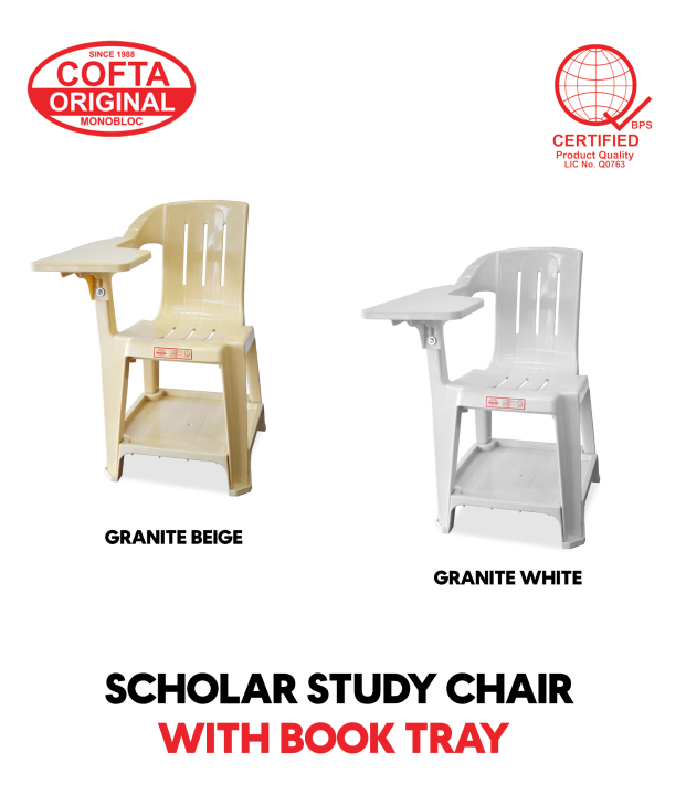 Cofta Scholar Study Chair with Booktray M1 | Lazada PH