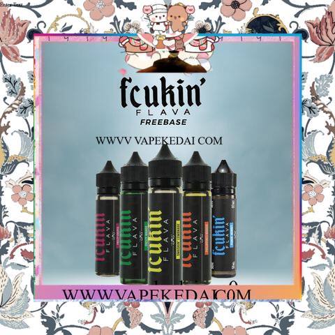 100% ORIGINAL WWW VAPEKEDAI C0M 100% FCUKIN FLAVA FREEBASE 60ML B42-4 ...