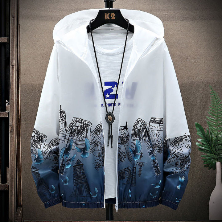 Sun Protection Clothing Men 2021 Summer New Korean Fashion Trend Sun ...