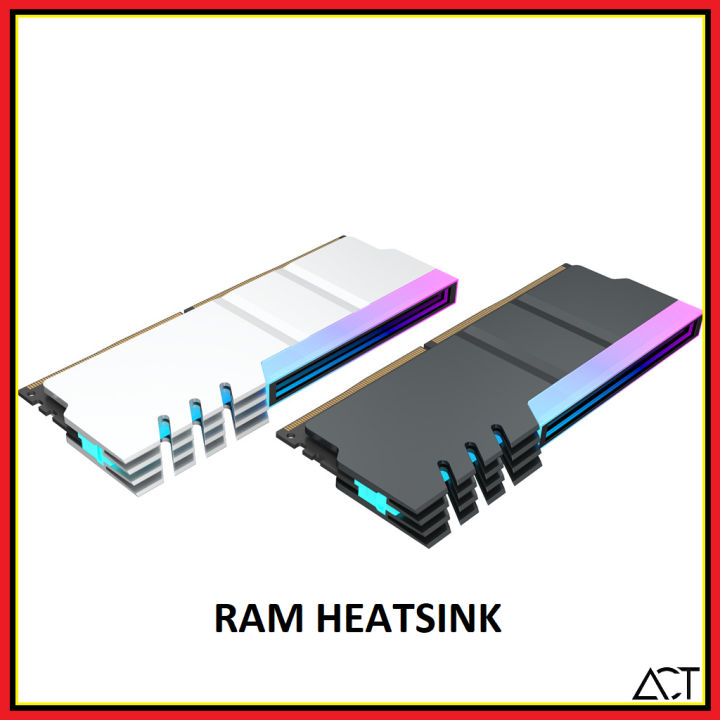 Ram Heatsink 5V ARGB Ram Module Heatsink Radiator PC Memory DDR3 DDR4 ...