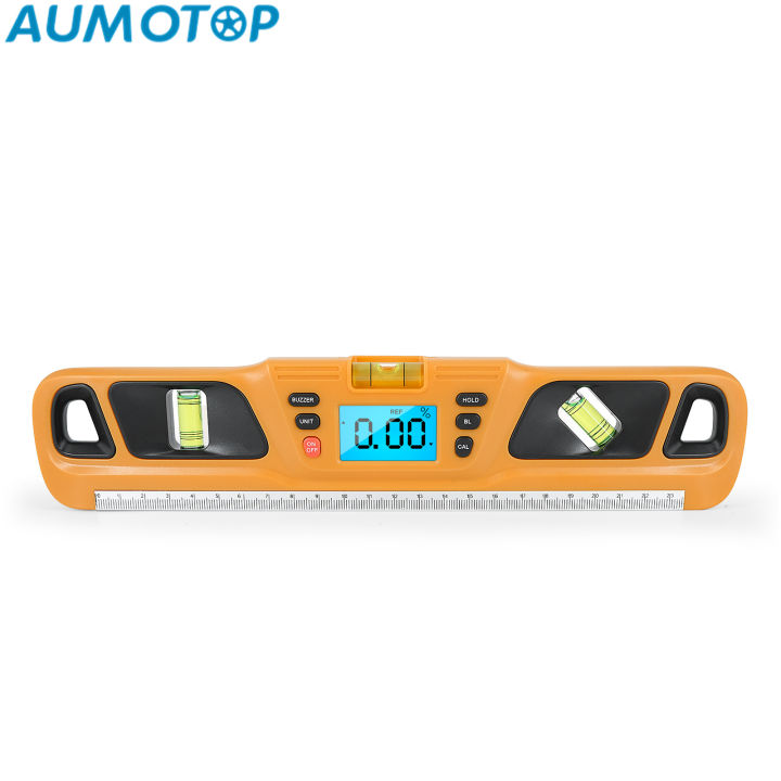 Digital Torpedo Level Protractor Mag-netic 4x90°Measuring Range ...