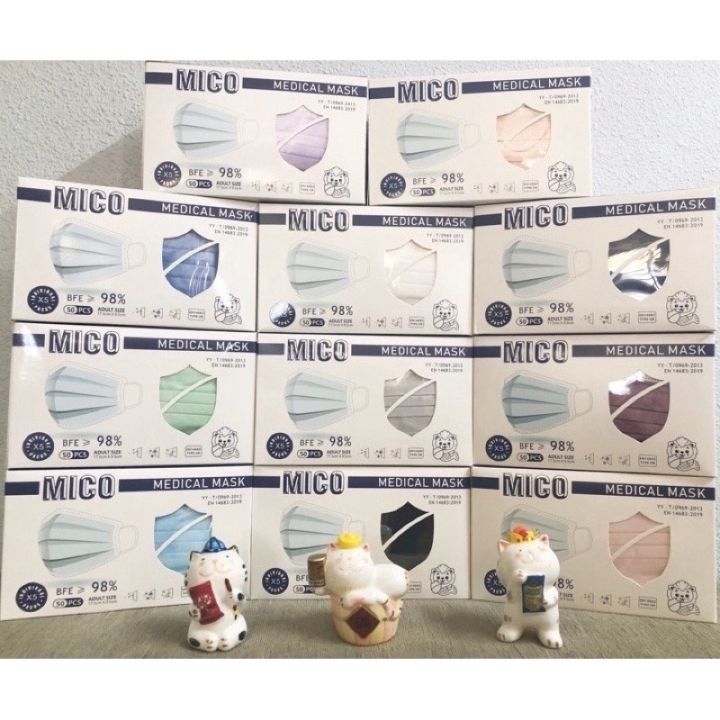 [SG🇸🇬 BRAND] MICO Adult 3ply Medical Surgical Disposable Face Mask ...