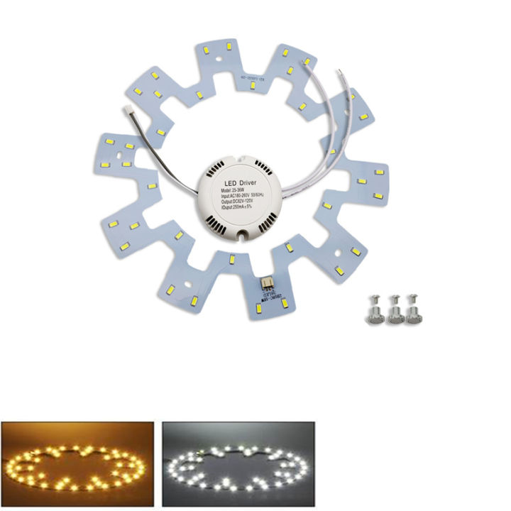 LED Ceiling SMD PCB Board with driver 180-240v Ceiling Lamp Replacement ...