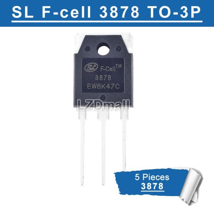 5pcs Original SVF3878PN TO-3P SVF3878 F-cell 3878 TO3P K3878 2SK3878 9A ...