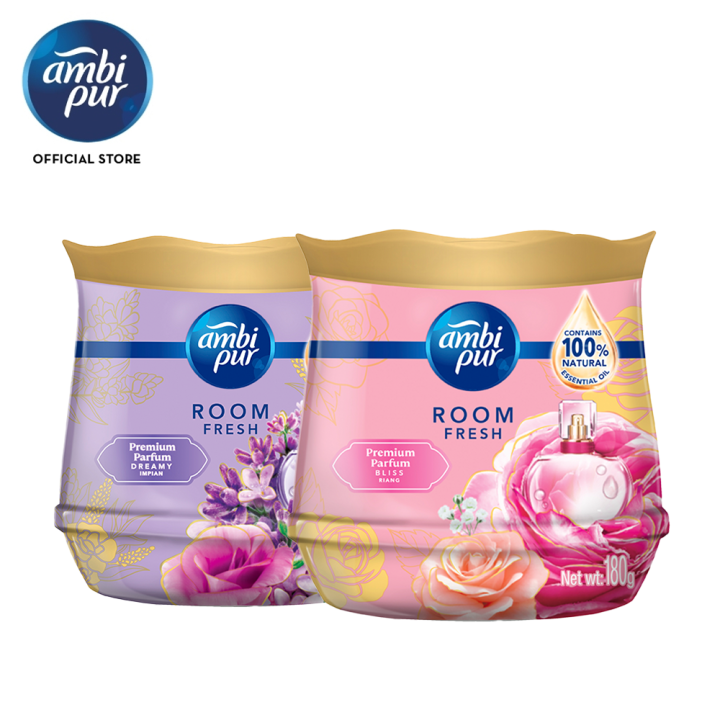 Ambi Pur Room Gel Fresh Dreamy/Bliss Air Refreshener 180g | Lazada Singapore