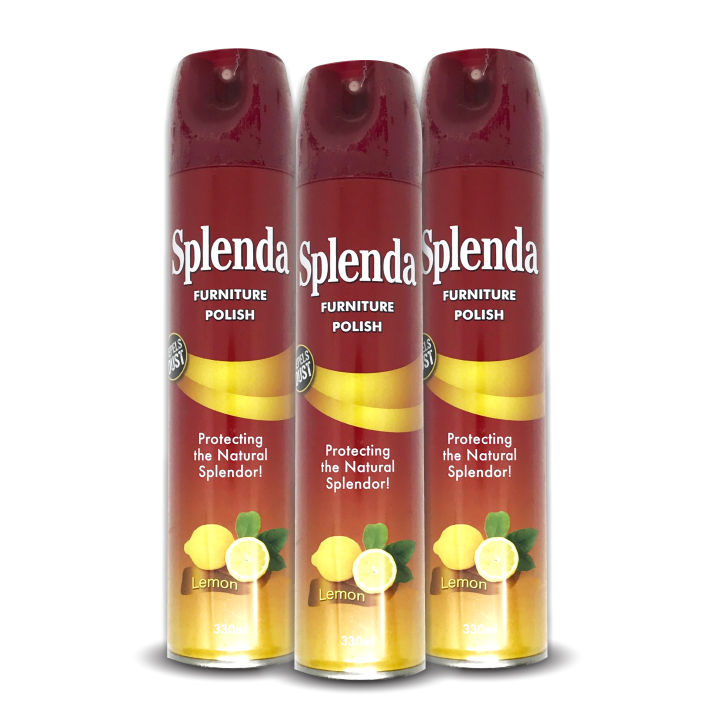 SPLENDA FURNITURE POLISH LEMON SCENT 330ML | Lazada PH