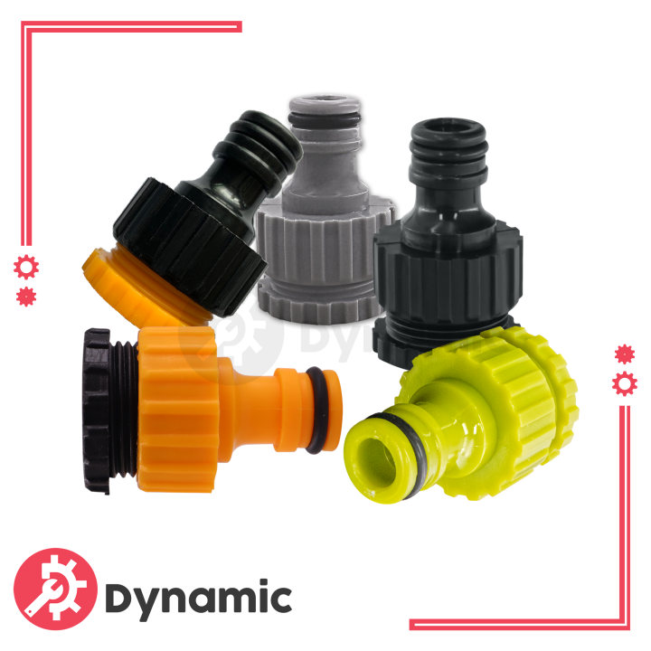 PVC Quick Water Tap Adapter 3/4NPT(25mm) with 1/2NPT(20mm) Female ...