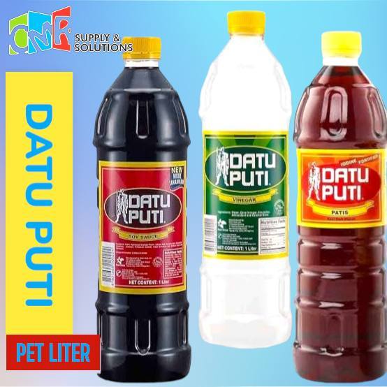 DATU PUTI PET LITER (SOY SAUCE, VINEGAR, PATIS) | Lazada PH