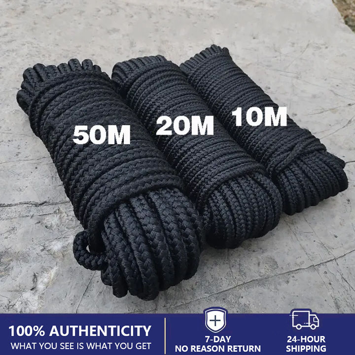 【COD】Watch Wizard Nylon Rope Heavy Duty 10 Meters 6mm Tali Ng Duyan ...
