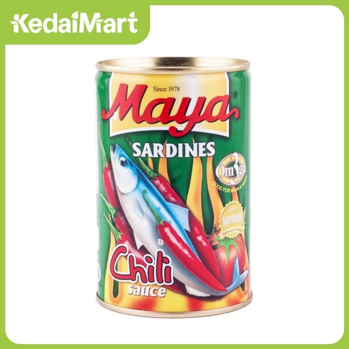 Maya Sarden Pedas 425 Gram | Lazada Indonesia
