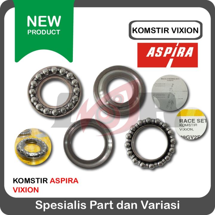 Aspira Komstir Vixion R15 Motor Sport Yamaha Bearing Laher Stang Stir ...